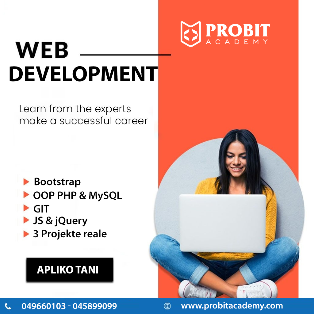Web Development – Niveli II – Intermediate – Probit Academy